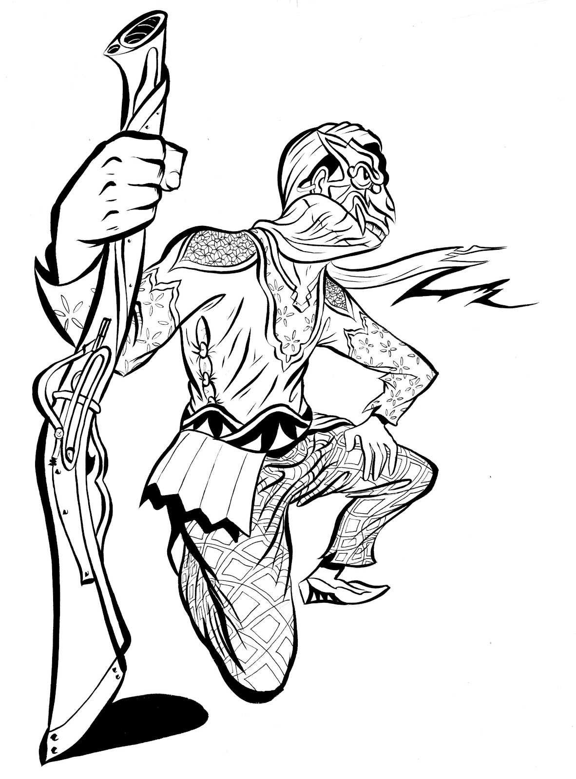 Tattle Tale Coloring Page Coloring Pages