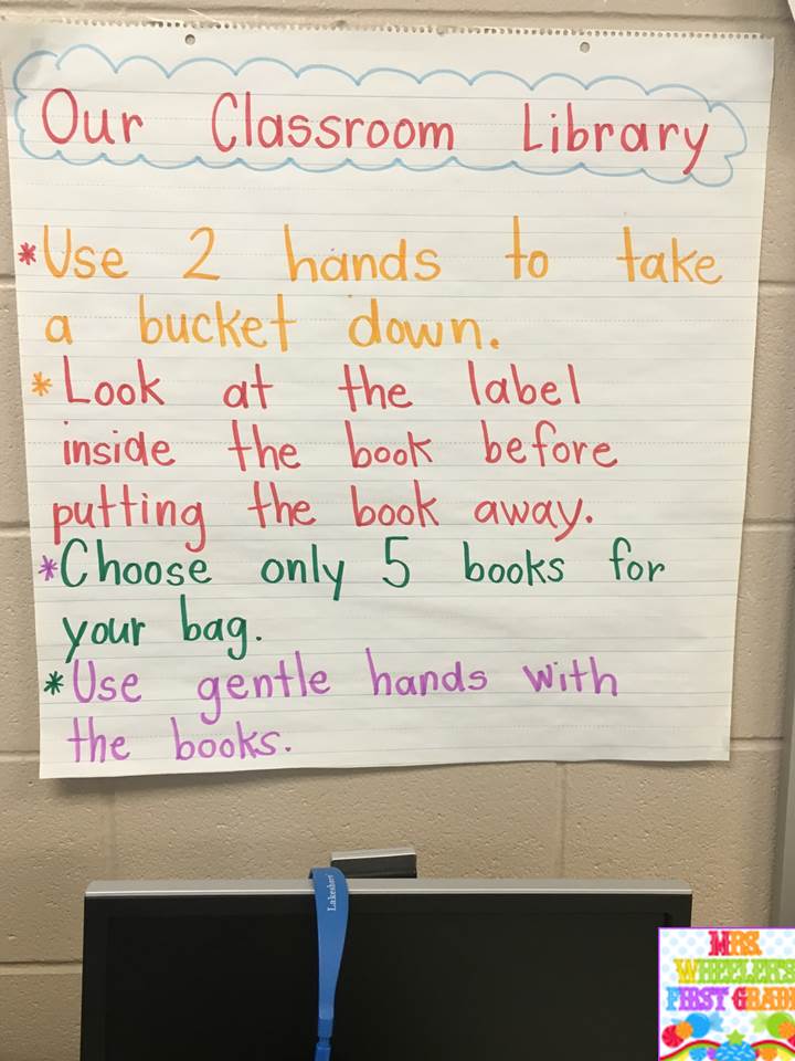 Mrs. Wheeler's First Grade Tidbits: The Classroom Library