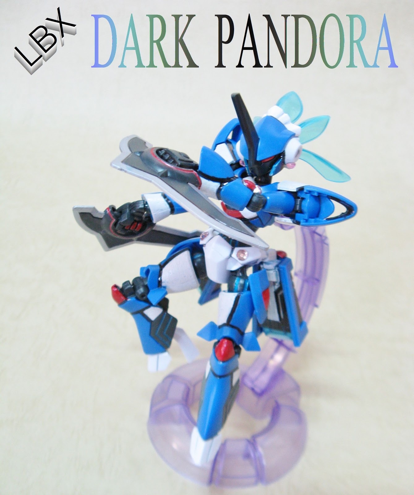 "Dan-Ball Senki "紙箱戰機W LBX 1 : 1DARK PANDORA 暗黑潘朵拉