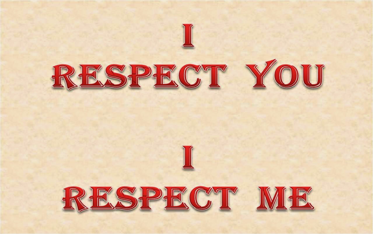 Itts-Bitts: I Bow as I Respect You As Much As I Respect Myself