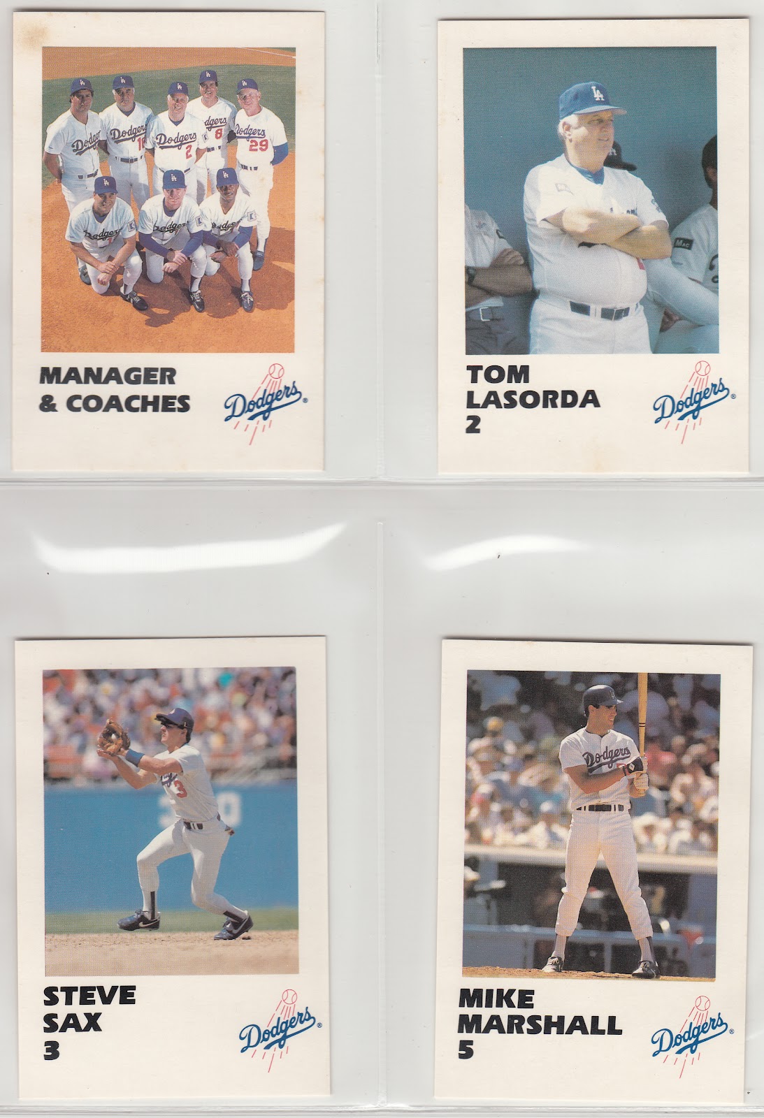 Dodgers Blue Heaven: Collection: 1988 Dodgers Police Set