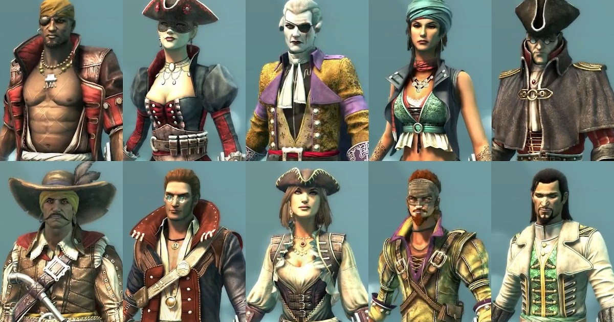 Assassin's Creed 4 Black Flag: characters, customization, gameplays ...