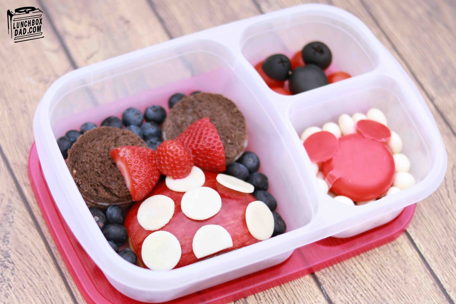 Lunchbox Dad: Disney Mickey Mouse and Minnie Mouse Ears School Lunch