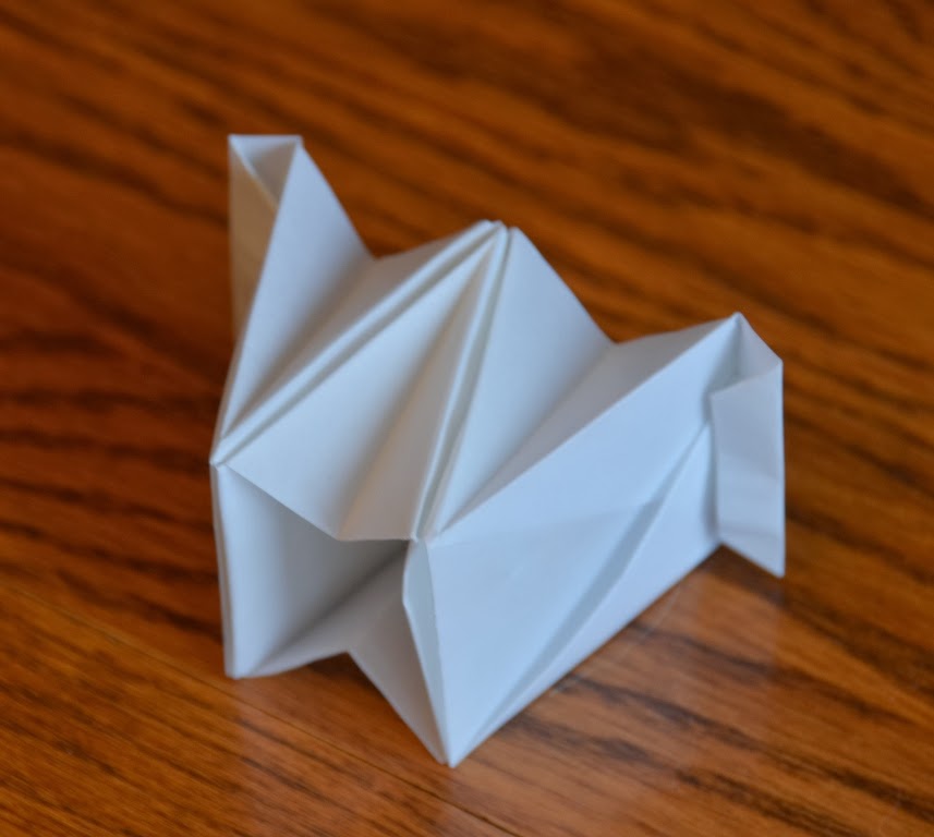A Wren in My Teacup: Origami Accordion Box