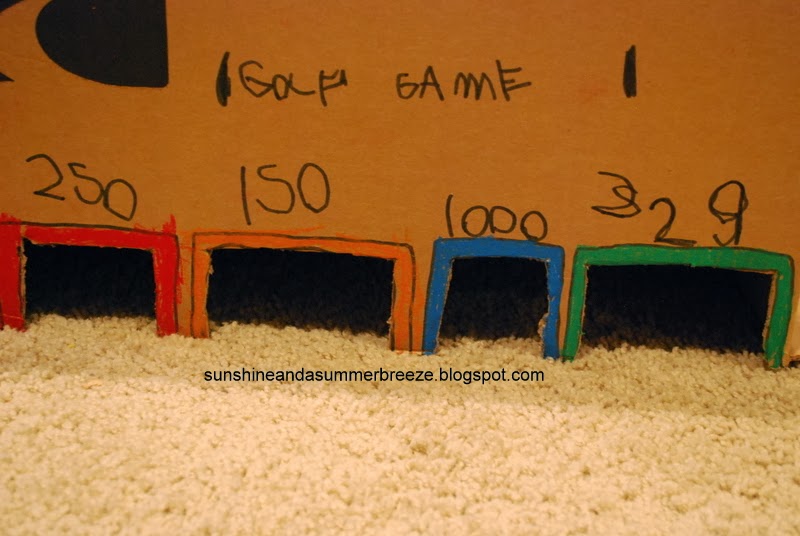 Sunshine and a Summer Breeze: DIY Indoor Golf Game