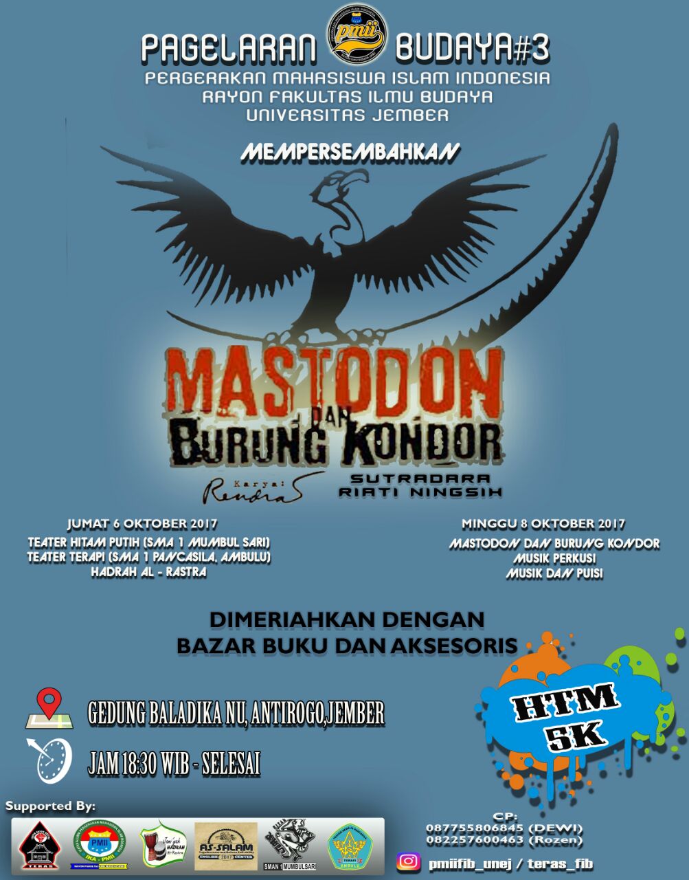 Drama Mastodon dan Burung Kondor Karya Rendra Dipentaskan, Kapan ...