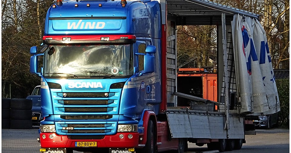 SCANIA: Scania R410 - Wind Transport