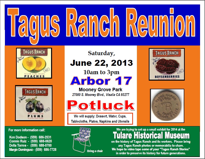 Thoughts on Tagus Ranch