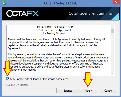 Install Metatrader Octafx - OCTAFX