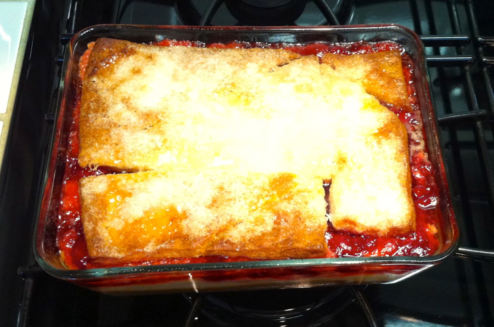 Cherry Cheese Cobbler