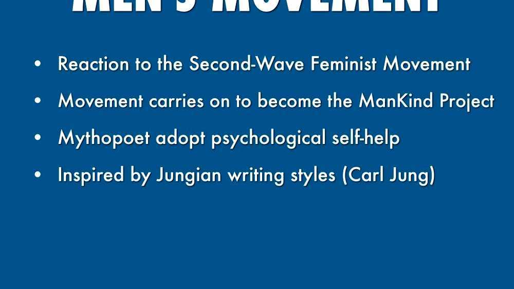 Mythopoetic men's movement