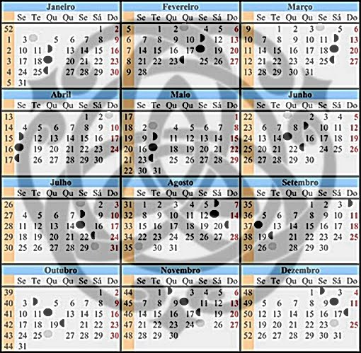 Tuatha Lunar: CALENDÁRIO LUNAR 2011