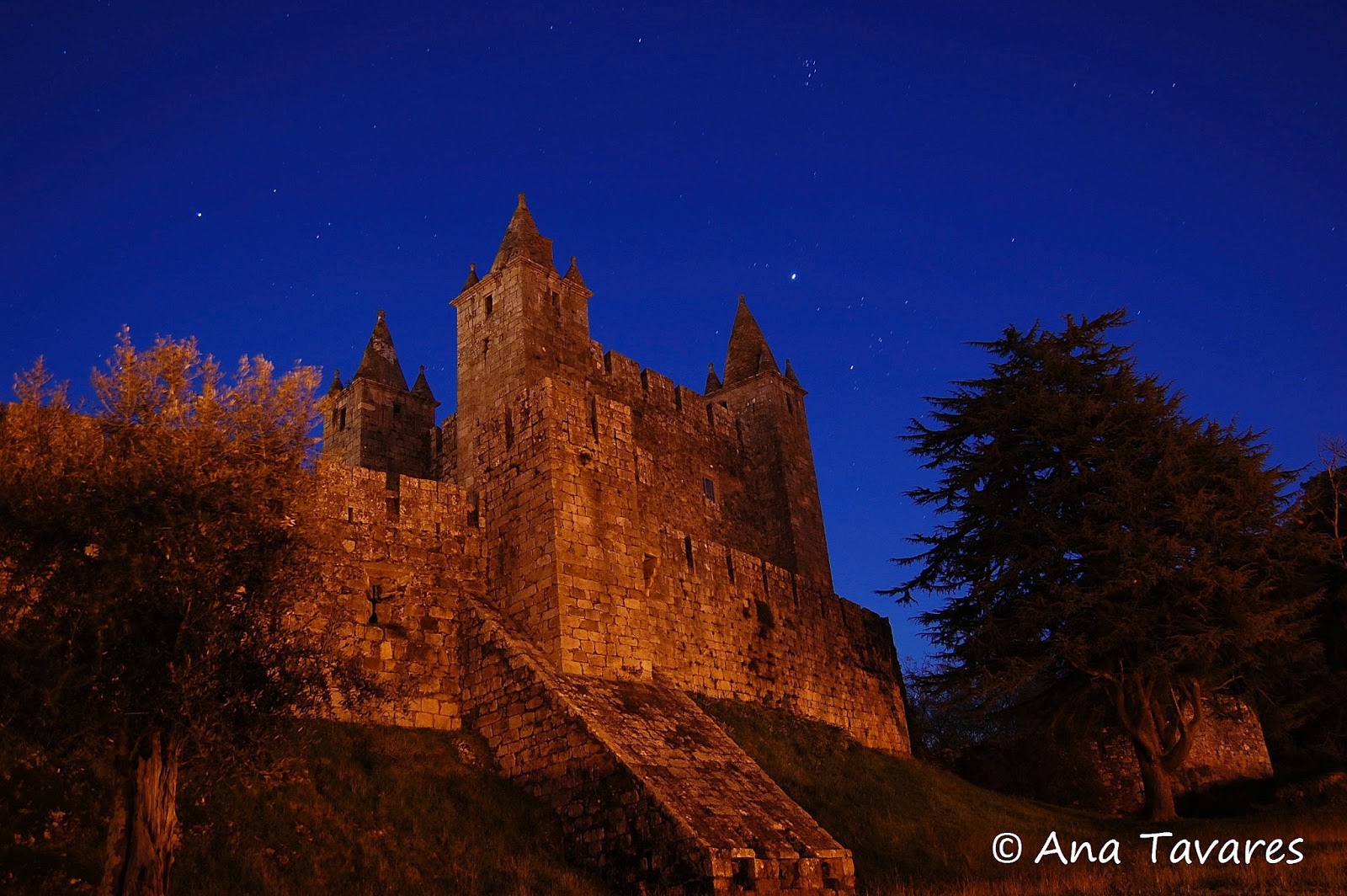 Me and my Nikon: Castelo de Sta. Maria da Feira (à noite)