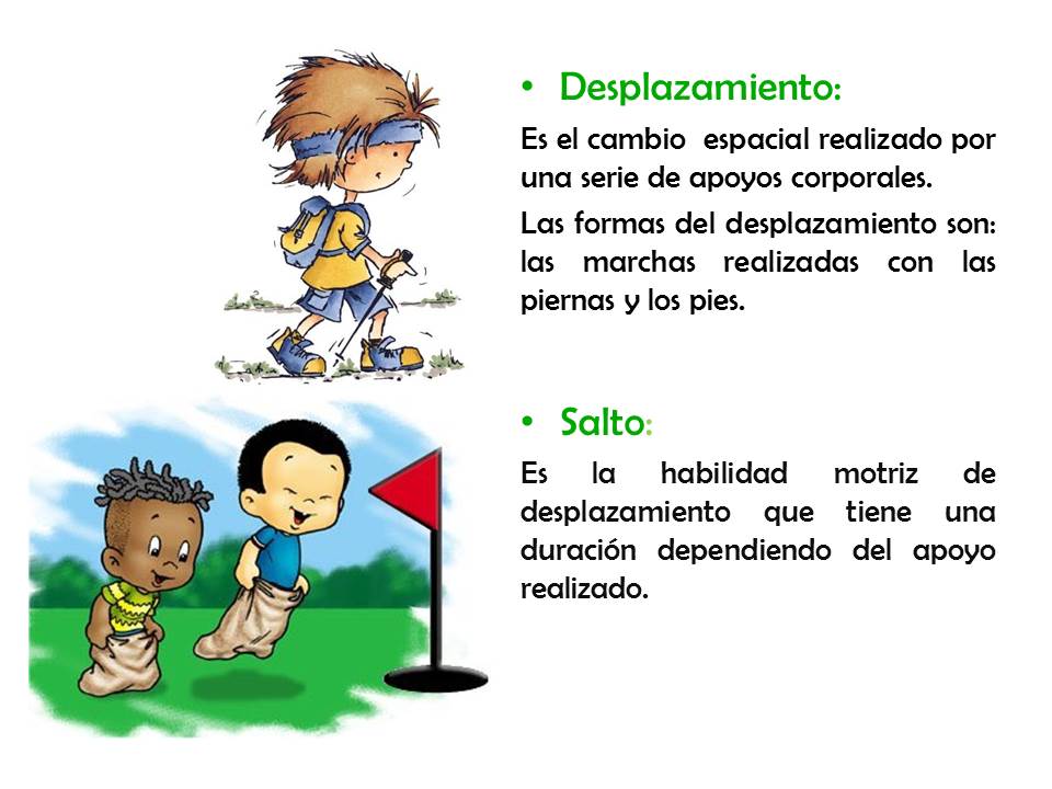 "Aprendiendo en movimiento": a.) Habilidades locomotrices activas