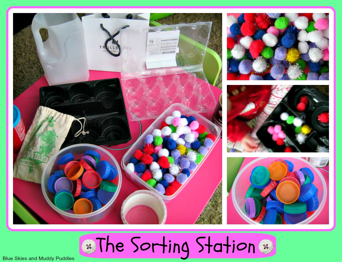 Blue Skies and Muddy Puddles: Creative Play for Toddlers