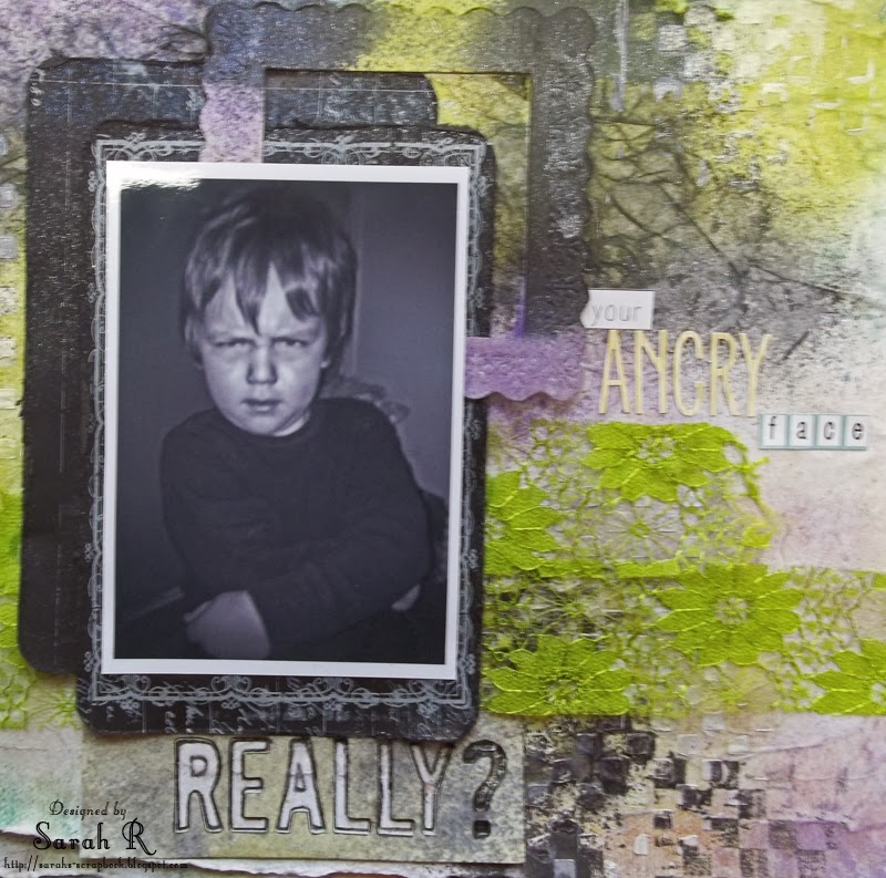 Scattered Pictures and Memories: Your Angry Face ~ Scraps of Darkness