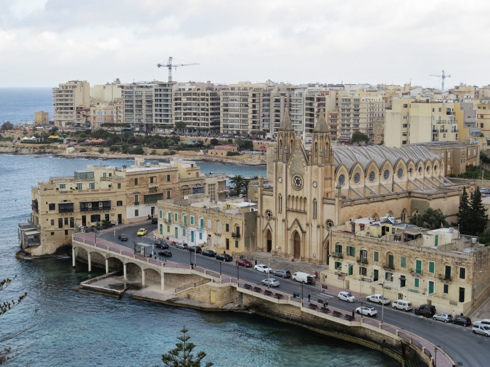 Malta - Out and About in Sliema | Sidewalk Safari | Part-time Travel Blog
