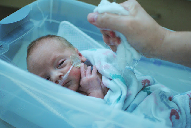 The Millers: Bath Time in the NICU