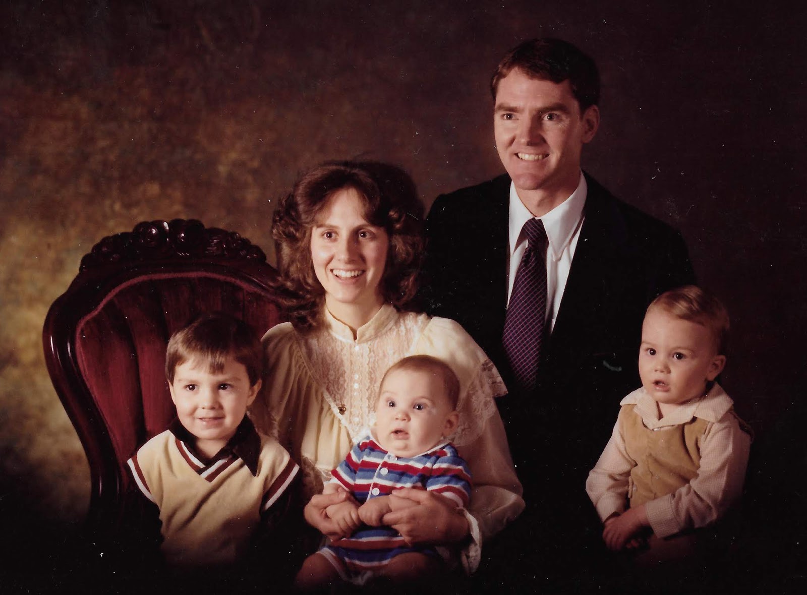 Gillespie Family History: 1981 Family Photo