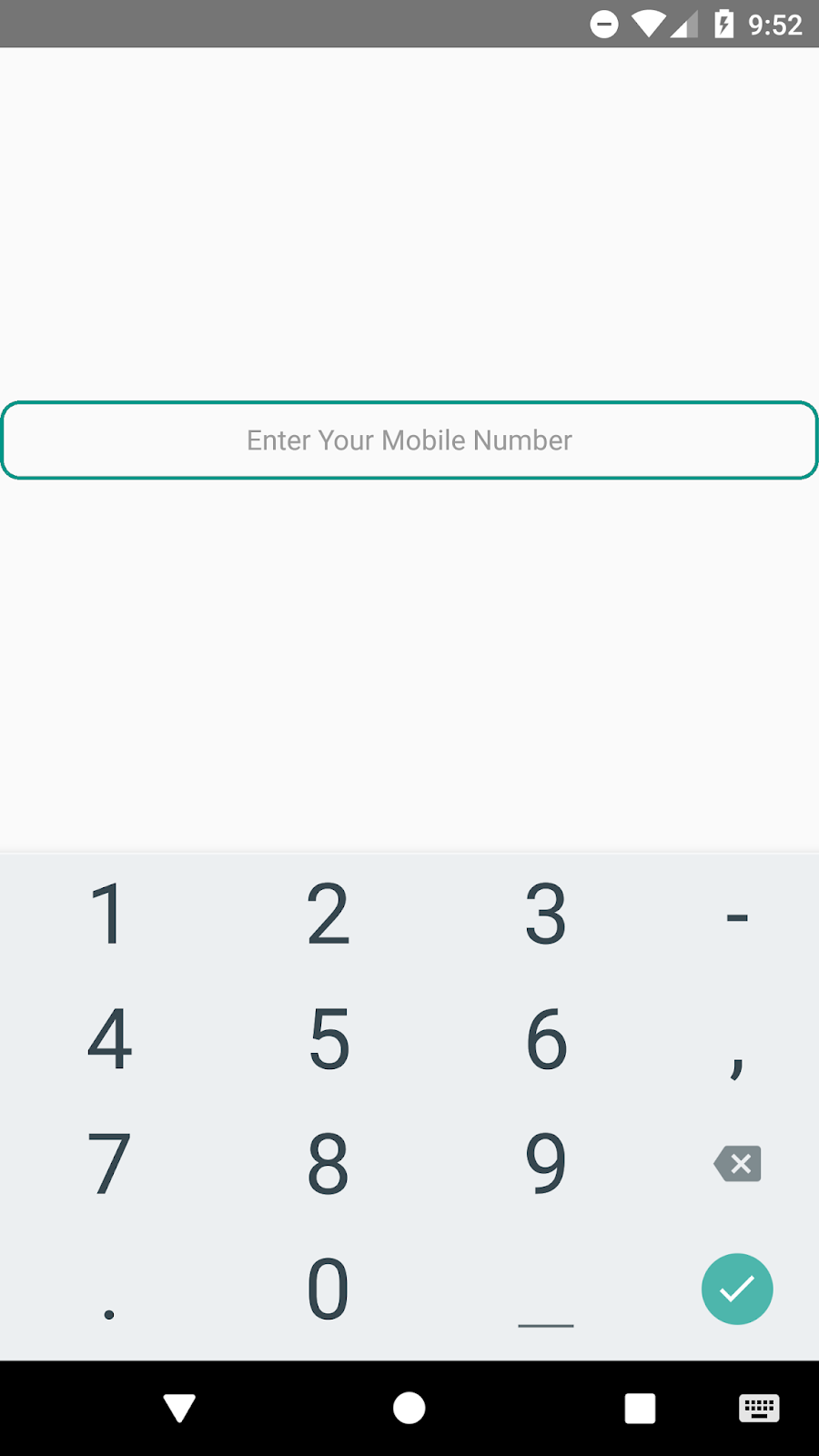 React Native Textinput That Only Accepts Numeric Characters Skptricks