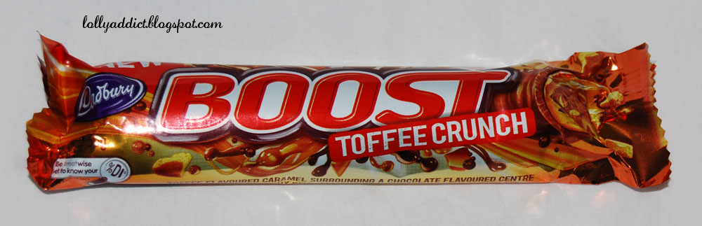 Lolly Addict - Australian Confectionery Reviews: Cadbury Boost Toffee ...