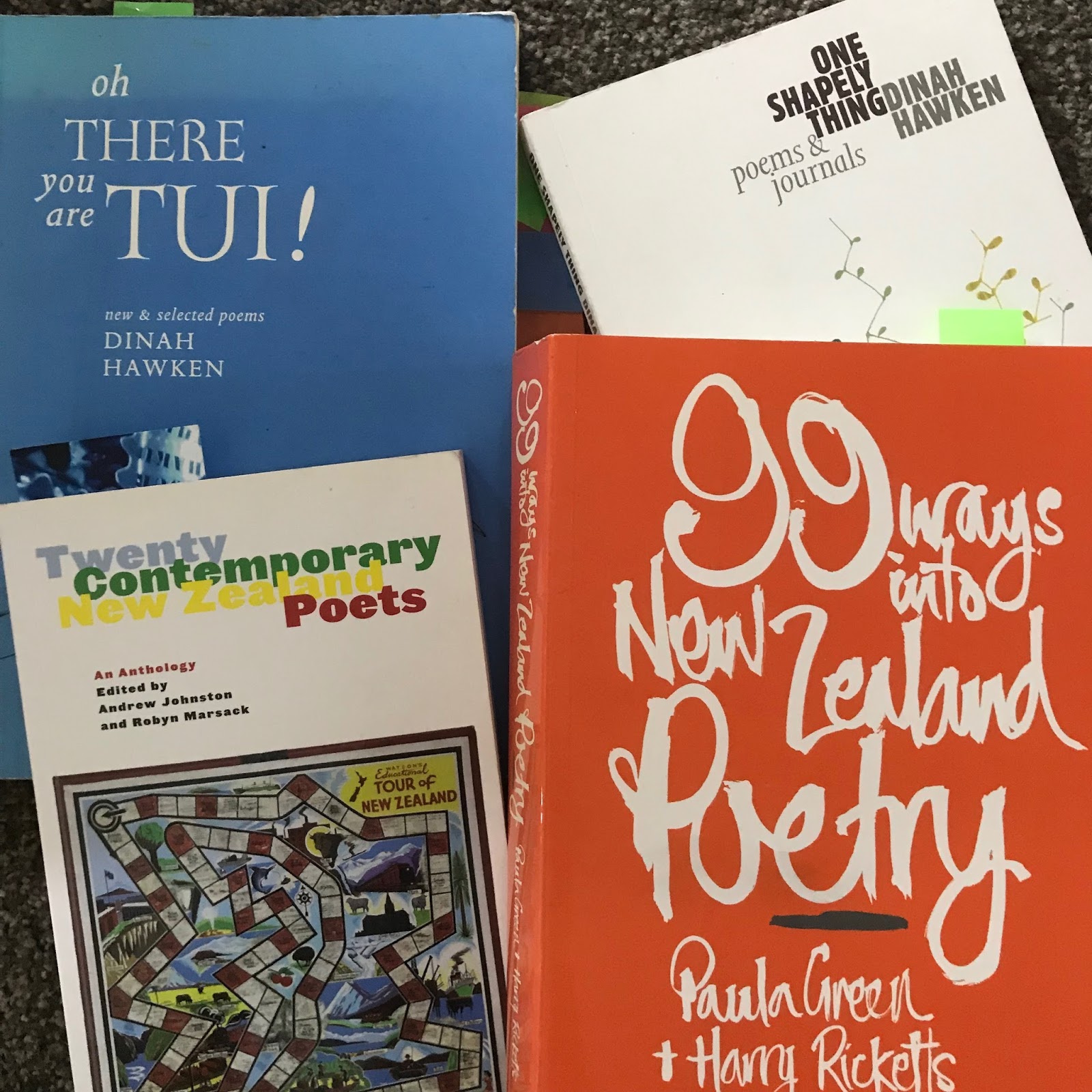 Lindy Reads and Reviews: Three New Zealand Poets: Dinah Hawken, Sue ...