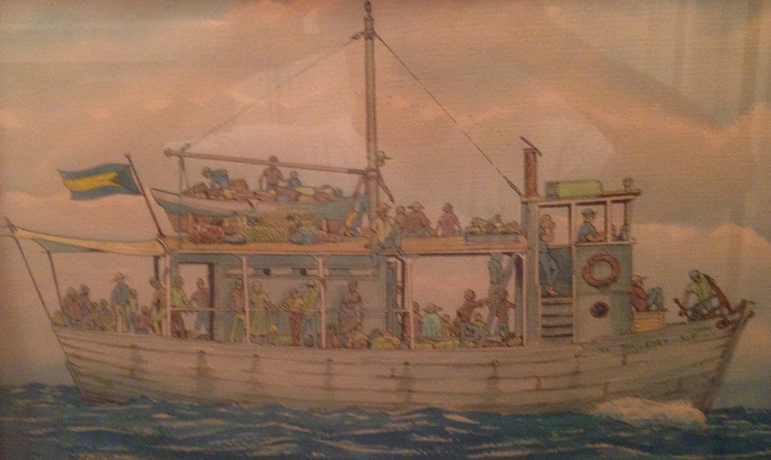 Mailboats in the art & the popular imagination in the Bahamas - Eric Wiberg