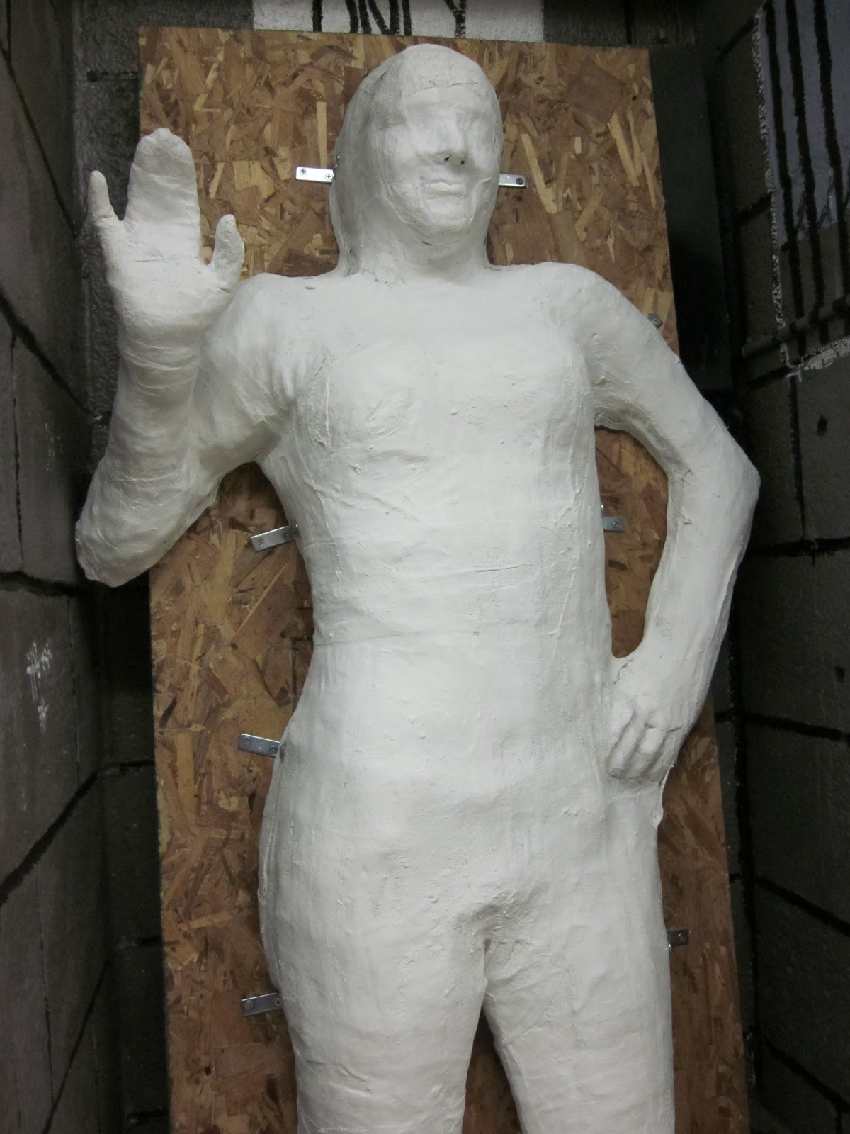 AAW 3D ART: We make a George Segal style plaster sculpture