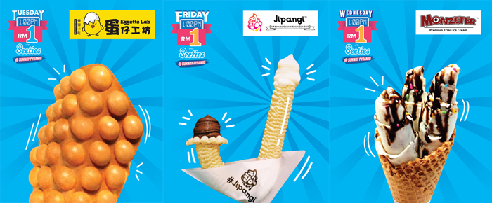 JS Food Travel: 【美食好康】Seeties X Sunway Pyramid 联合送你 RM1 的 Eggette Lab ...