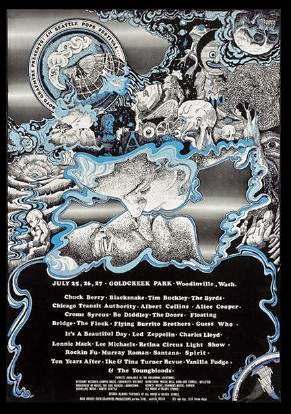 Seattle Music History: 1969 THE SEATTLE POP MUSIC FESTIVAL! The Doors ...