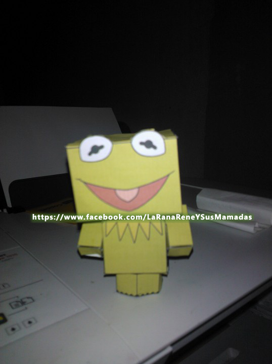 La Rana Rene en Cubo muy fácil de hacer | El Blog de la Rana Rene