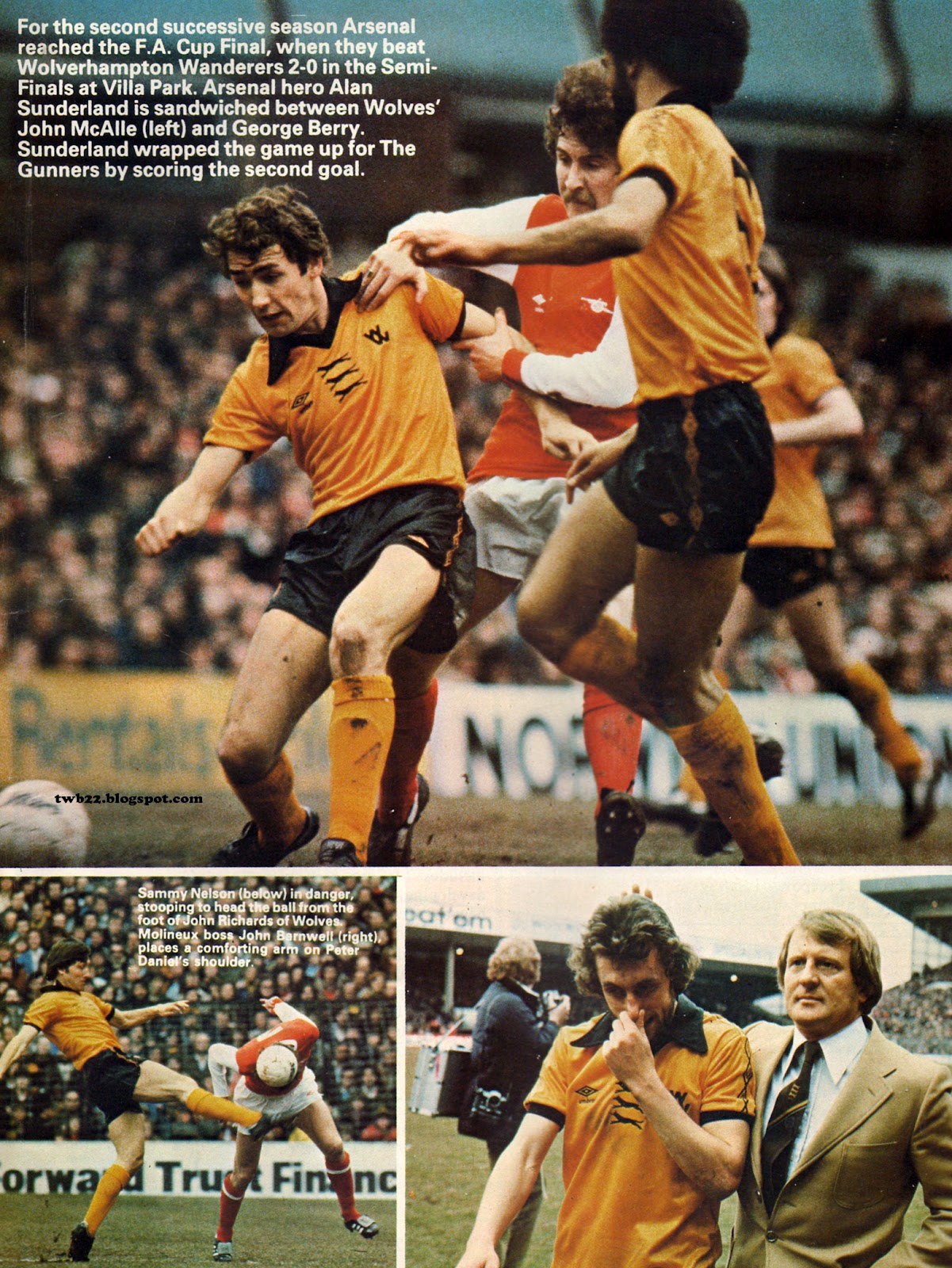 Ceret Sports: English Leagues the 70s: Arsenal Manchester United FA Cup ...