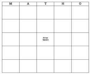 MathyMissC: Made4Math: MATHO!