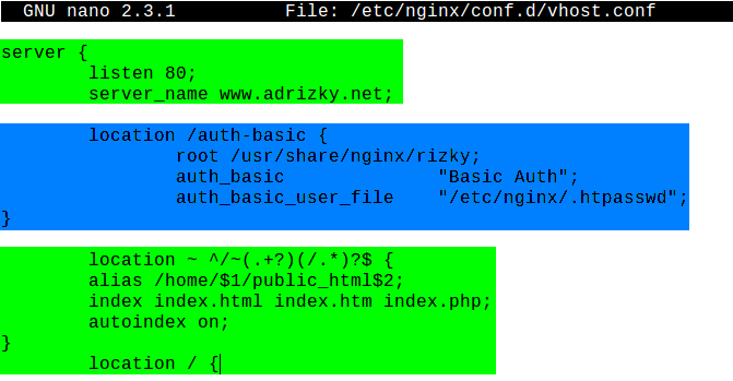 [CentOS 7] LAB 8.15 Konfigurasi Enable Basic Authentication (Nginx Web Server) ~ Warung Informasi