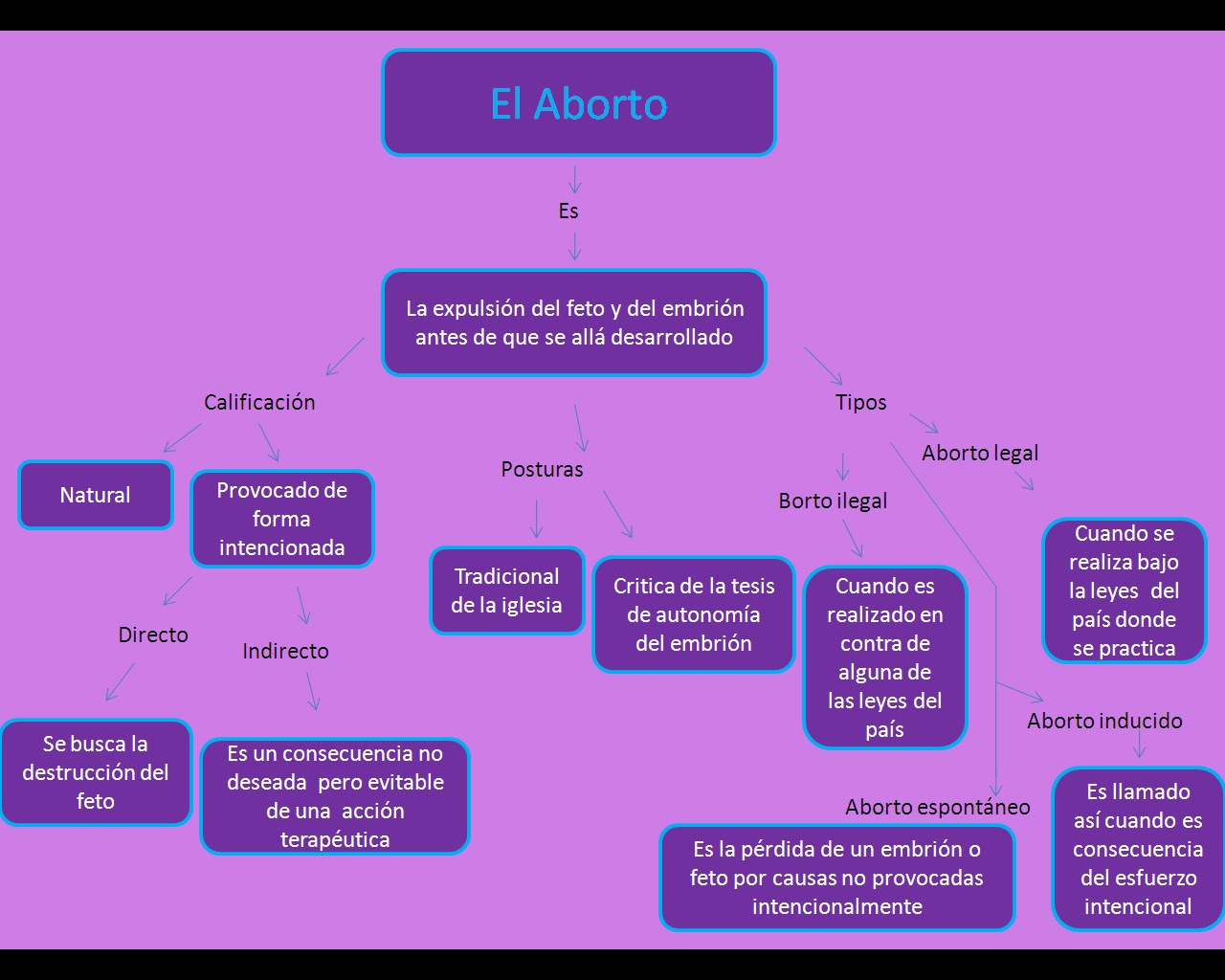 El aborto: El Aborto