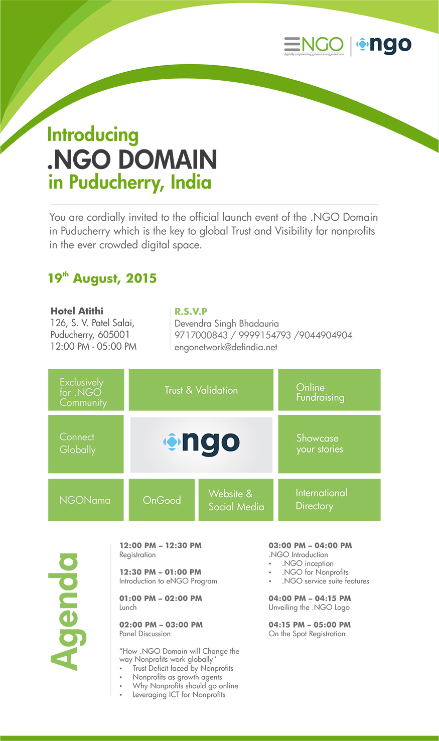 Action of Human Movement(AHM): .NGO domain launching invitation and ...