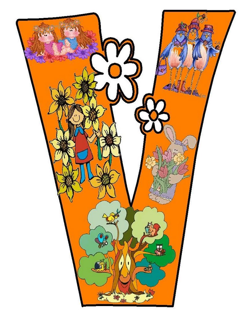 Professores: Letras para primavera coloridas e para colorir