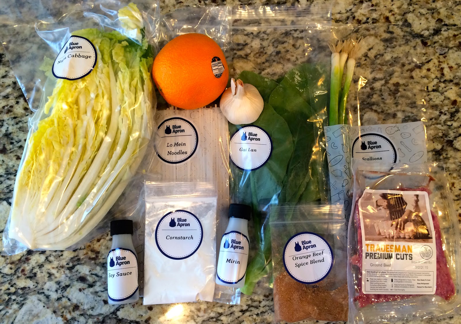 Blue Apron Subscription Box Review - Part 2 - Blue Skies for Me Please