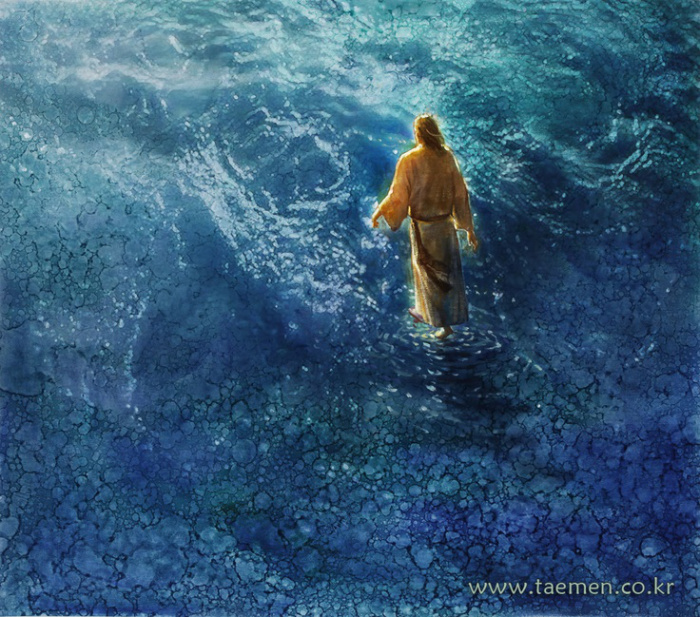 An encounter with Yeshua: Yongsung Kim: paintings that draw you into ...