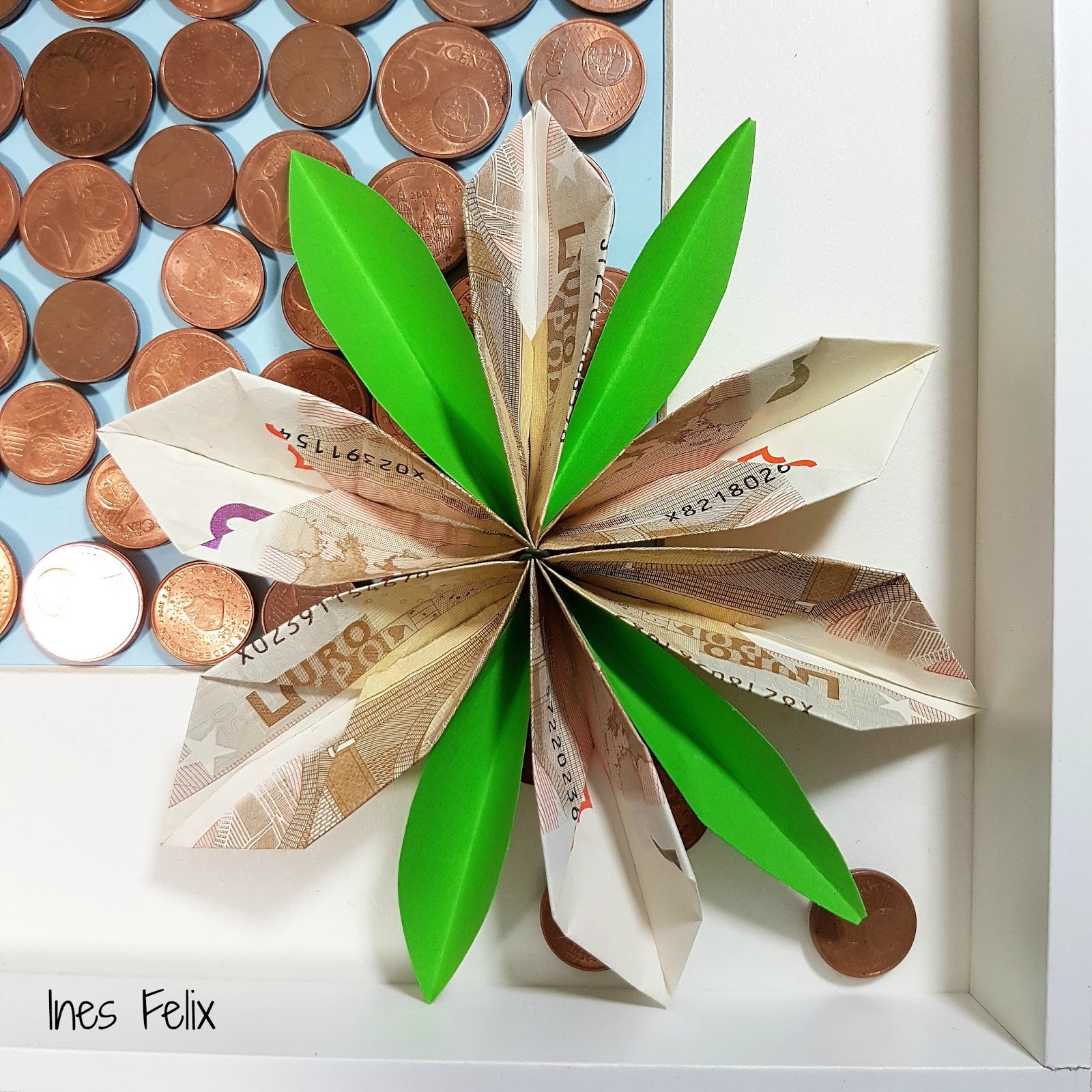 Ines Felix - Kreatives zum Nachmachen: Geldgeschenk im IKEA-Rahmen