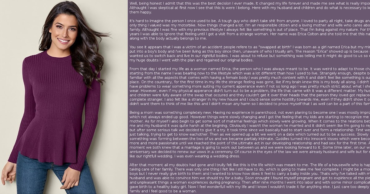 Marti's tg captions: Just like it always should have been