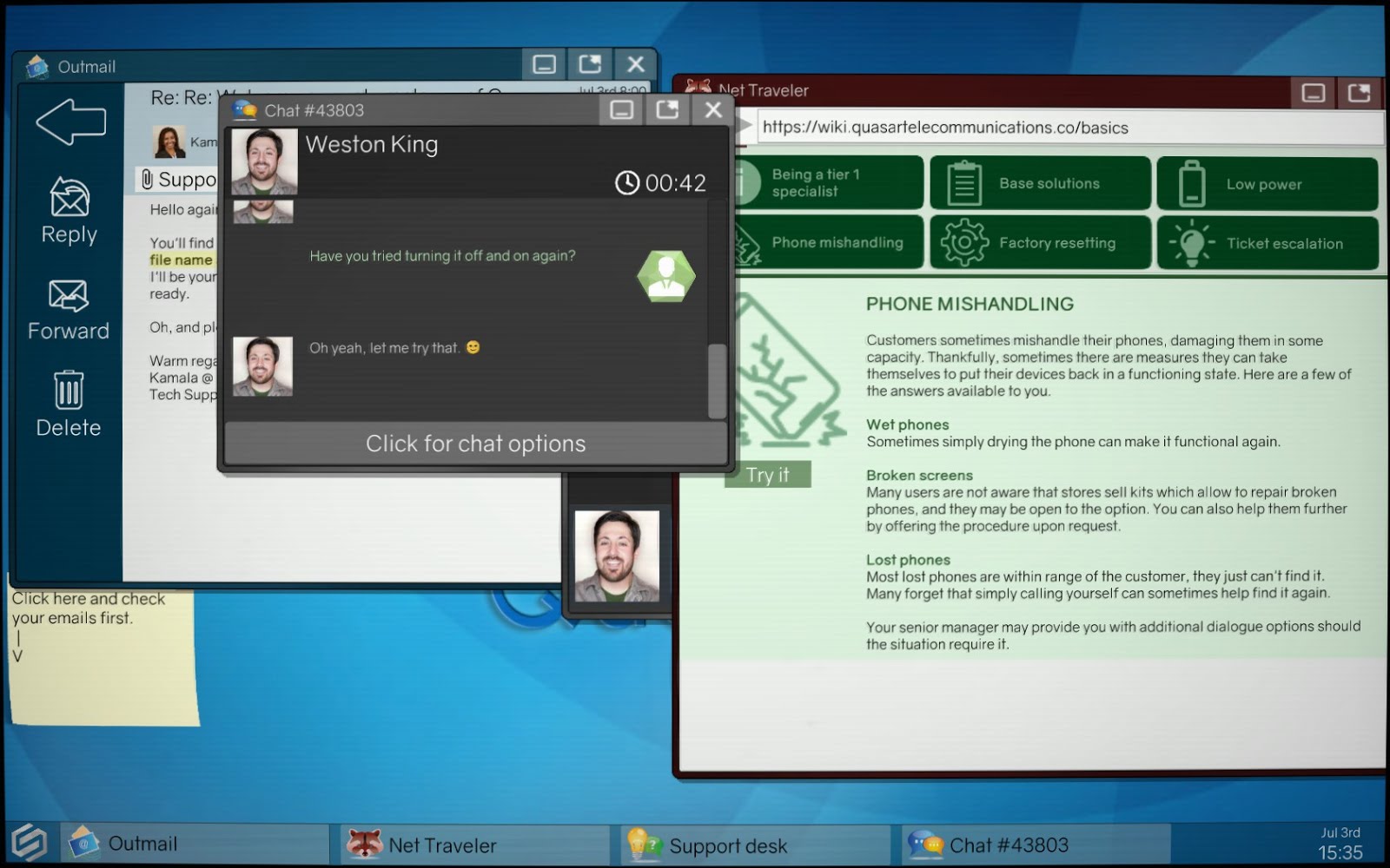 Peli-Rami: Tech Support Error Unknown