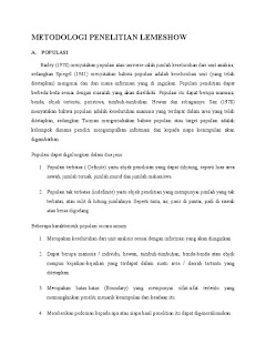 rumus lemeshow - wood scribd indo