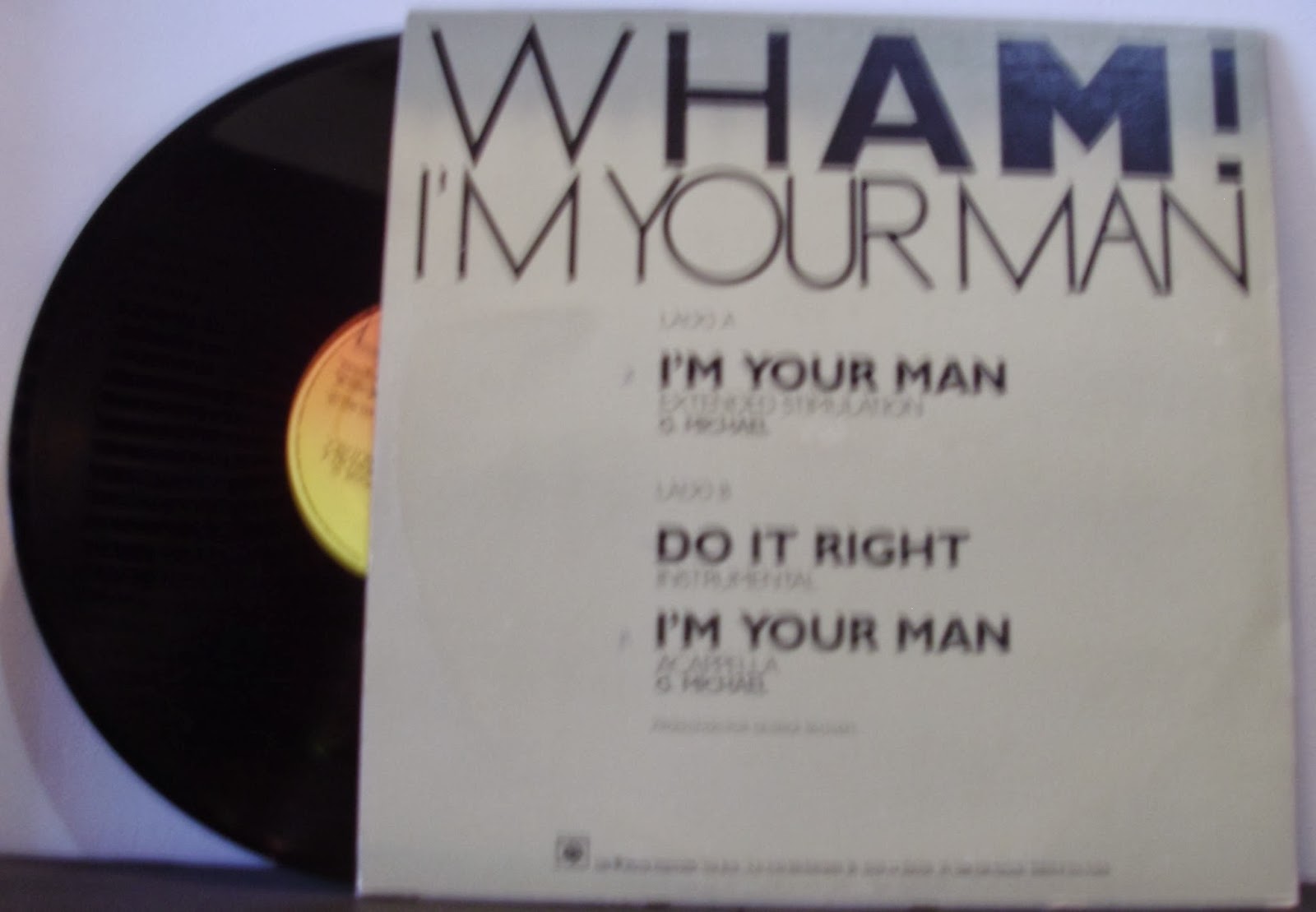 VIDA & VINIL (Chrisóstemo´s Collection): WHAM! - I´m your man (Remix)