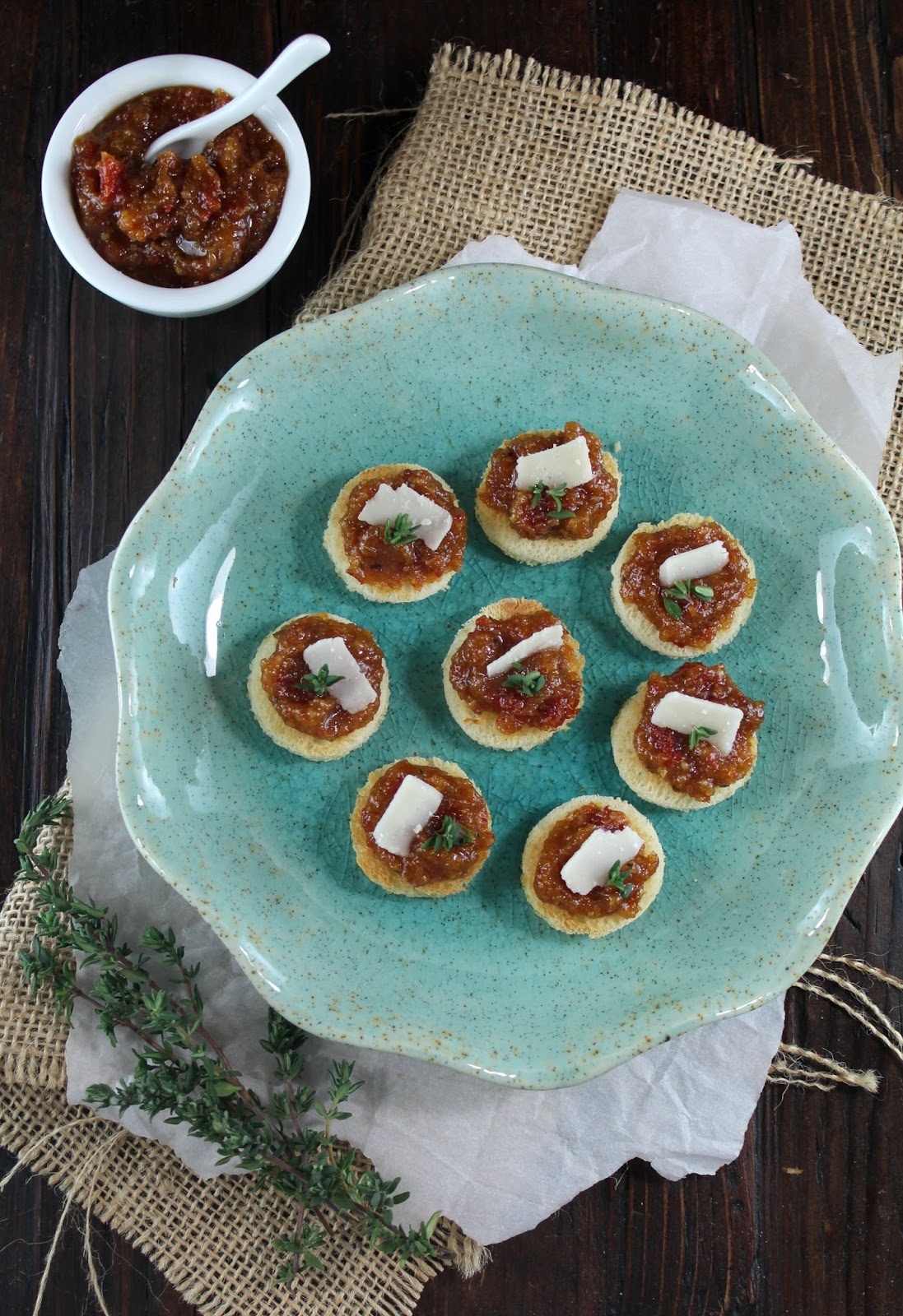 Authentic Suburban Gourmet: Sun-dried Tomato Pesto Canapés | Friday ...