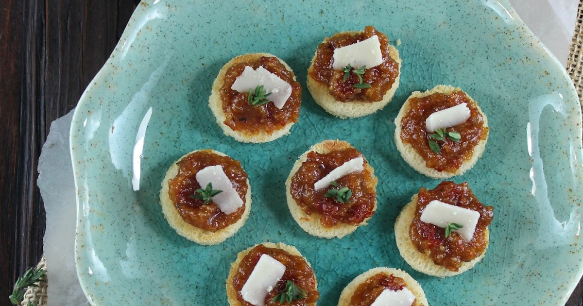 Authentic Suburban Gourmet: Sun-dried Tomato Pesto Canapés | Friday ...