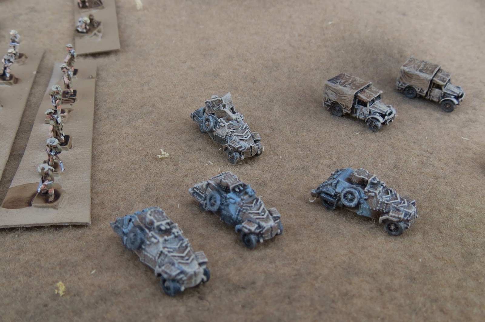 The Dog's Brush: WWII Micro Armor: North Africa