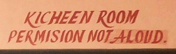 Left Field Wander: Funny (To Us) Signs from India 2