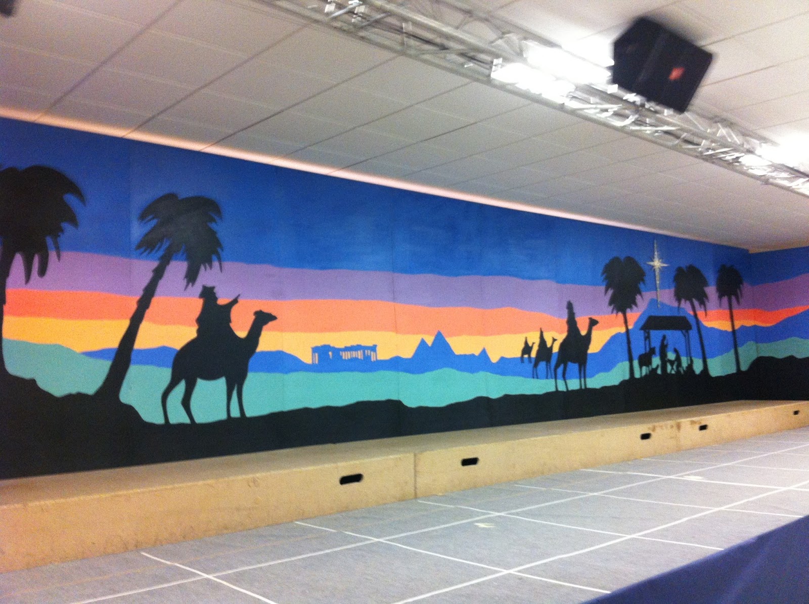 Turó Art: Christmas Party scene decoration