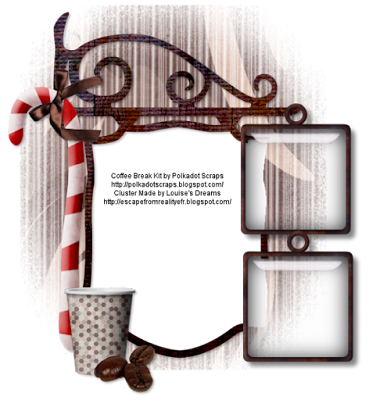 Escape From Reality Blog: FTU 'Coffee Break' Cluster & Cluster Frames